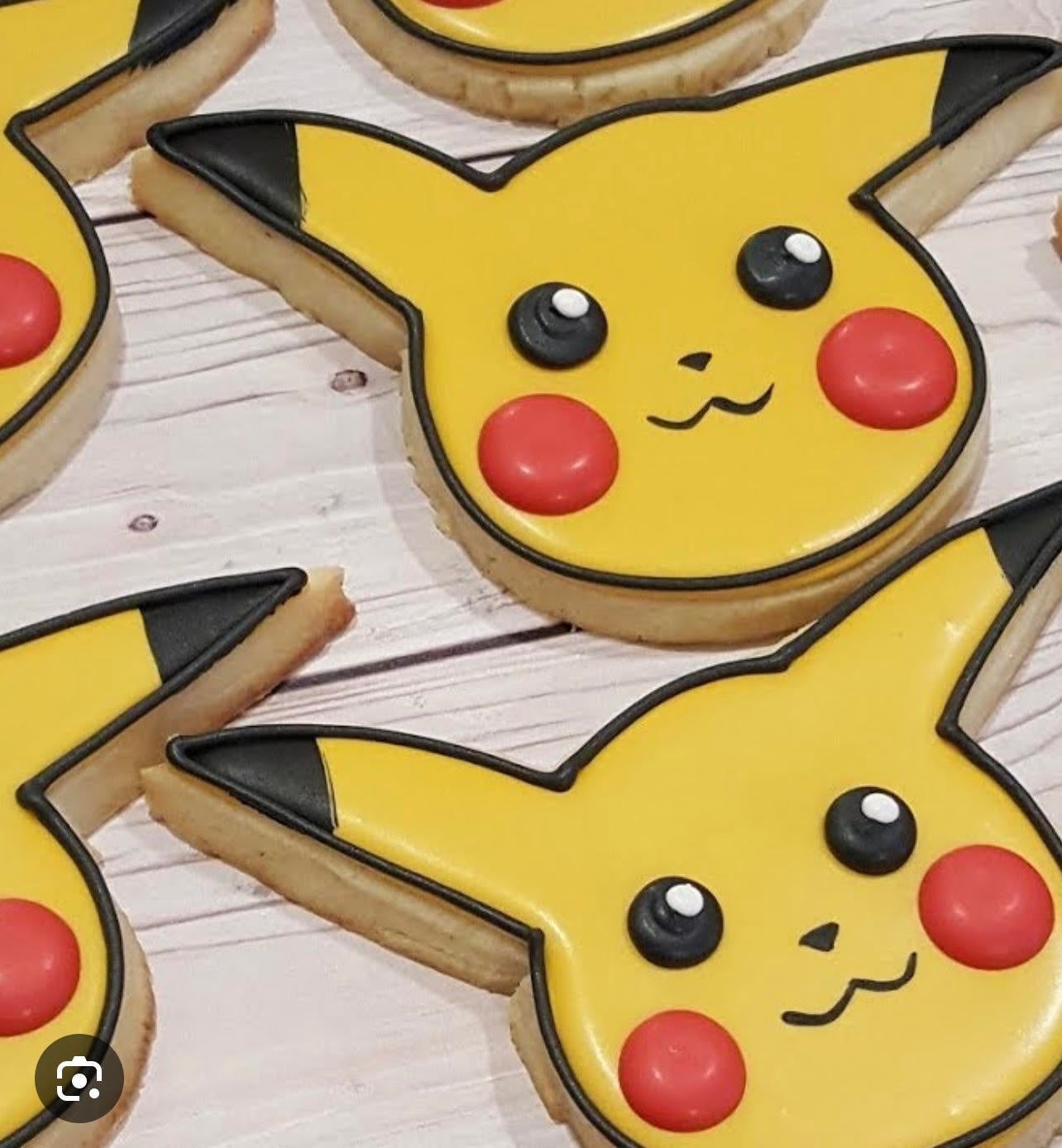 CUSTOM: 3/28 Pikachu Sugar Cookies | Cupcakes, BOOM!